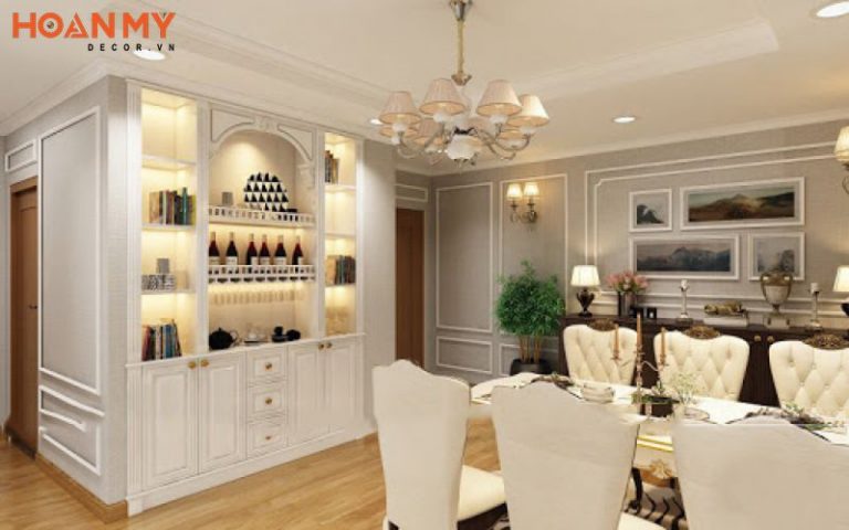 99+ Mẫu tủ rượu đẹp phòng Khách - Bếp thiết kế hiện đại 2025
