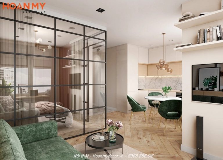 TOP #9 Bí quyết thiết kế căn hộ chung cư 40m2 đẹp nhất 2026