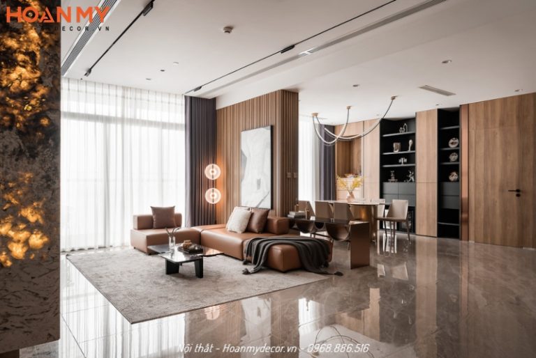 +45 Mẫu thiết kế nội thất chung cư 65m2 2 phòng ngủ đẹp 2026
