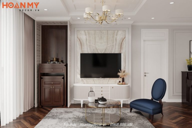 +45 Mẫu thiết kế nội thất chung cư 65m2 2 phòng ngủ đẹp 2026