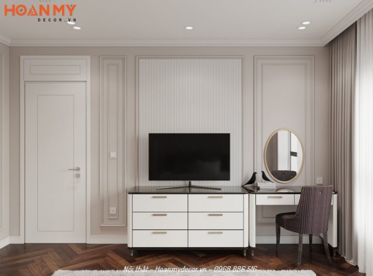 +45 Mẫu thiết kế nội thất chung cư 65m2 2 phòng ngủ đẹp 2026