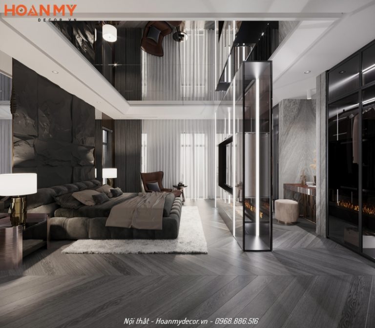 TOP +30 Mẫu thiết kế phòng ngủ 18m2 đẹp, sang trọng 2026