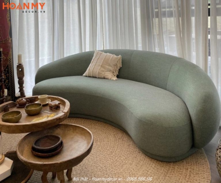 TOP+50 Mẫu ghế sofa cong nghệ thuật - Xu hướng nội thất 2026