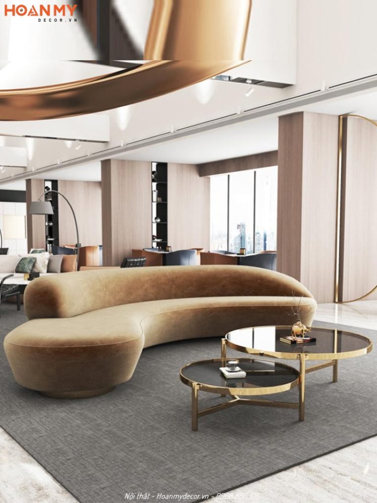 TOP+50 Mẫu ghế sofa cong nghệ thuật - Xu hướng nội thất 2025