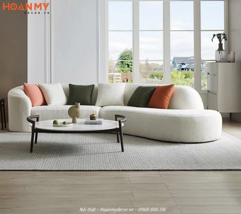 TOP+50 Mẫu ghế sofa cong nghệ thuật - Xu hướng nội thất 2025