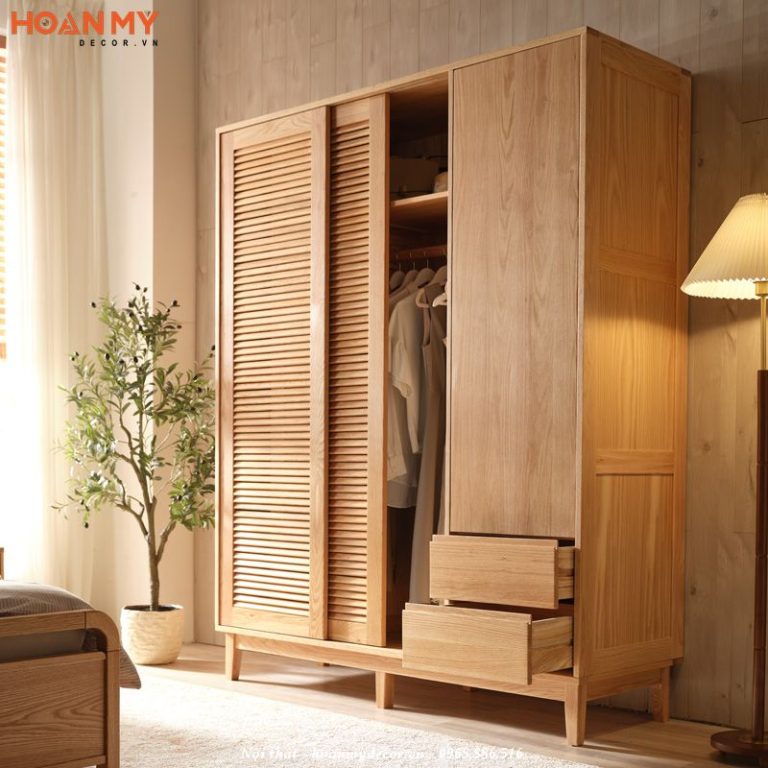 Tủ quần áo nên dùng gỗ gì tốt? Ưu & Nhược điểm từng loại